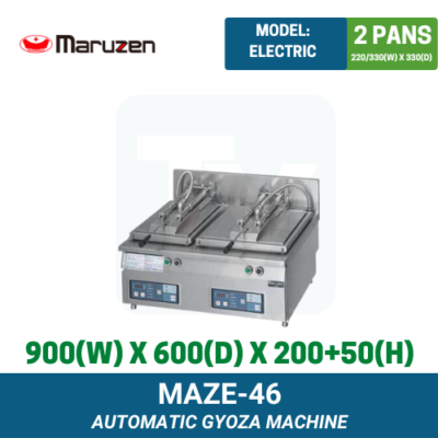 MAZE-46 Maruzen Automatic Electric Tabletop Gyoza Grill Machine