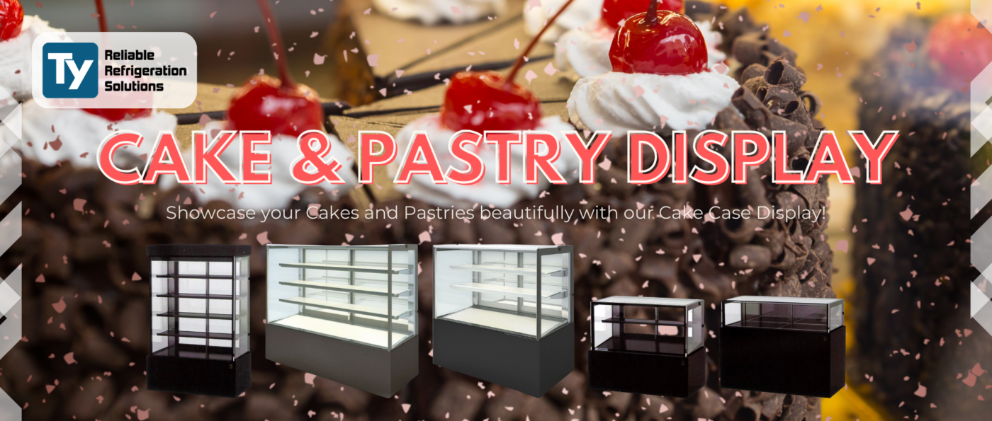Cake and Pastry Display Product Range