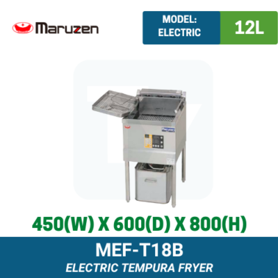 MEF-T18B Maruzen Electric Fryer Tempura Fryer Series